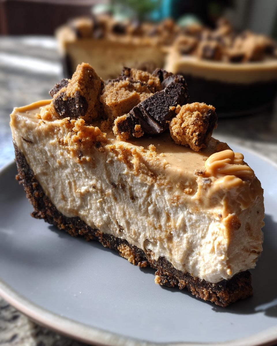 Monster Cookie Peanut Butter Cheesecake Pie 1 Deadly Slice - memorecipes