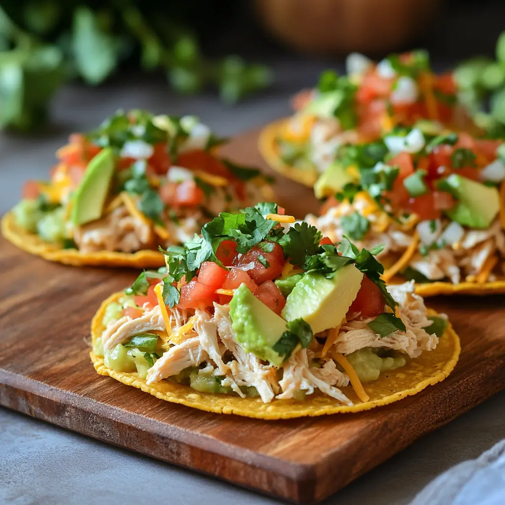 Recipe: Easy Chicken Tostadas – A Flavor-Packed Fiesta on a Crunchy ...