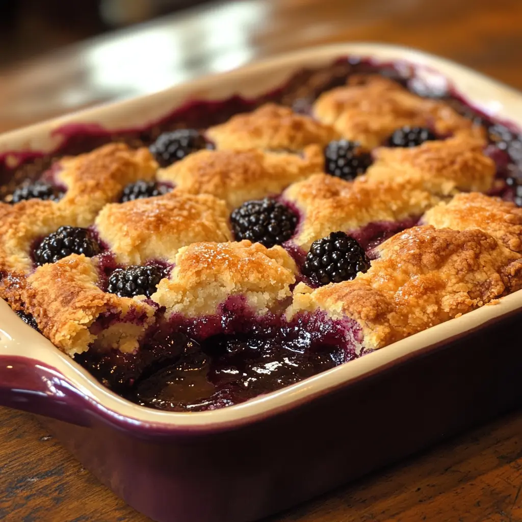 Recipe: Warm & Sweet Blackberry Cobbler That Tastes Like Summer in a ...