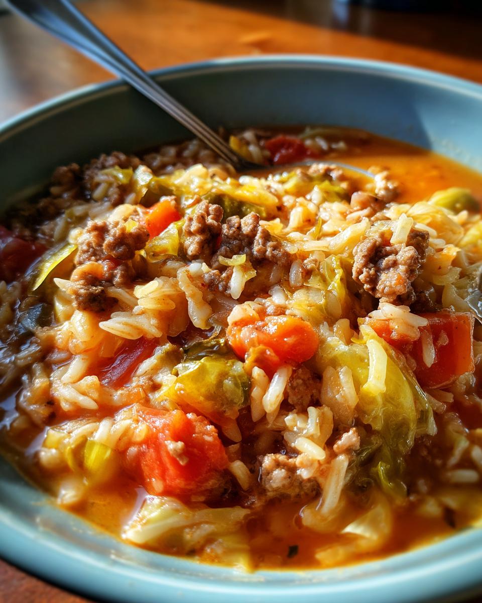 Cabbage Roll Soup - A Recipe You Can't Miss: 1 hour - memorecipes