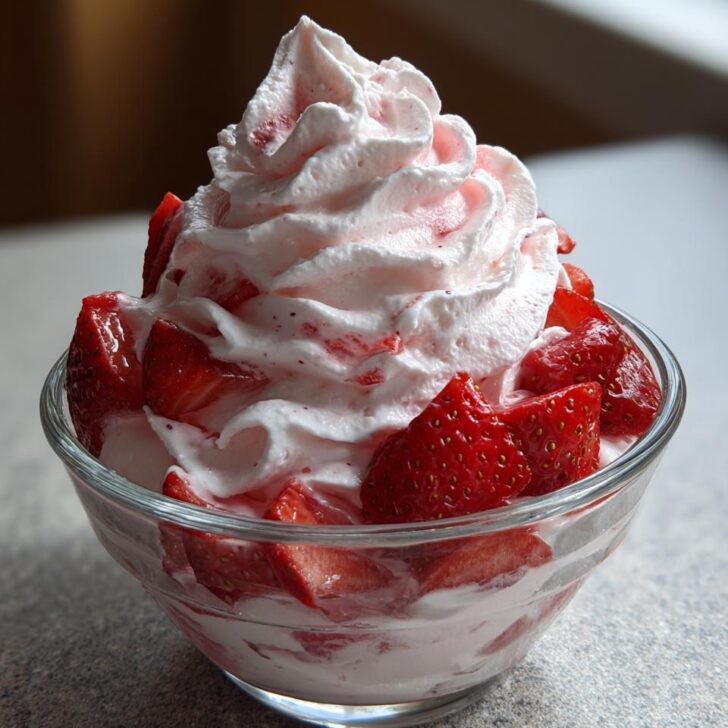 Making Easy Strawberry Whipped Cream in 15 Mins - memorecipes