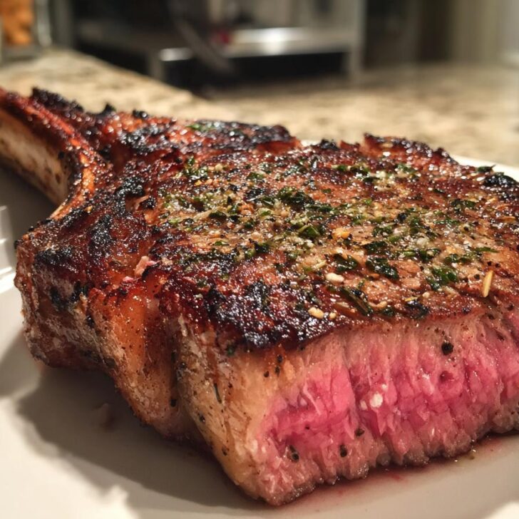 Amazing Garlic-Herb Grilled Tomahawk Steak in 1 Step - memorecipes