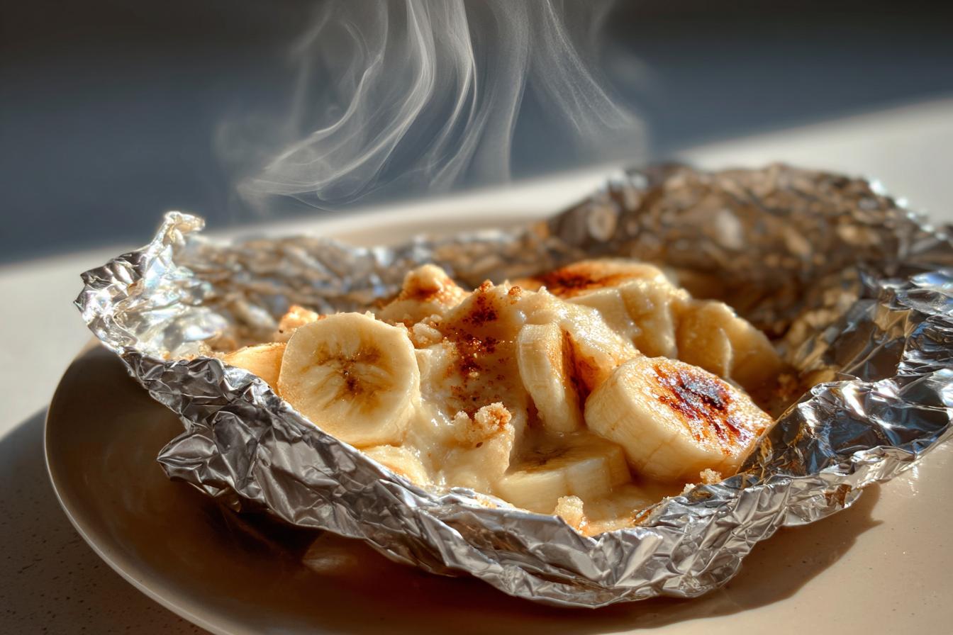 grilled Banana Pudding Packets In 10 mins. - memorecipes