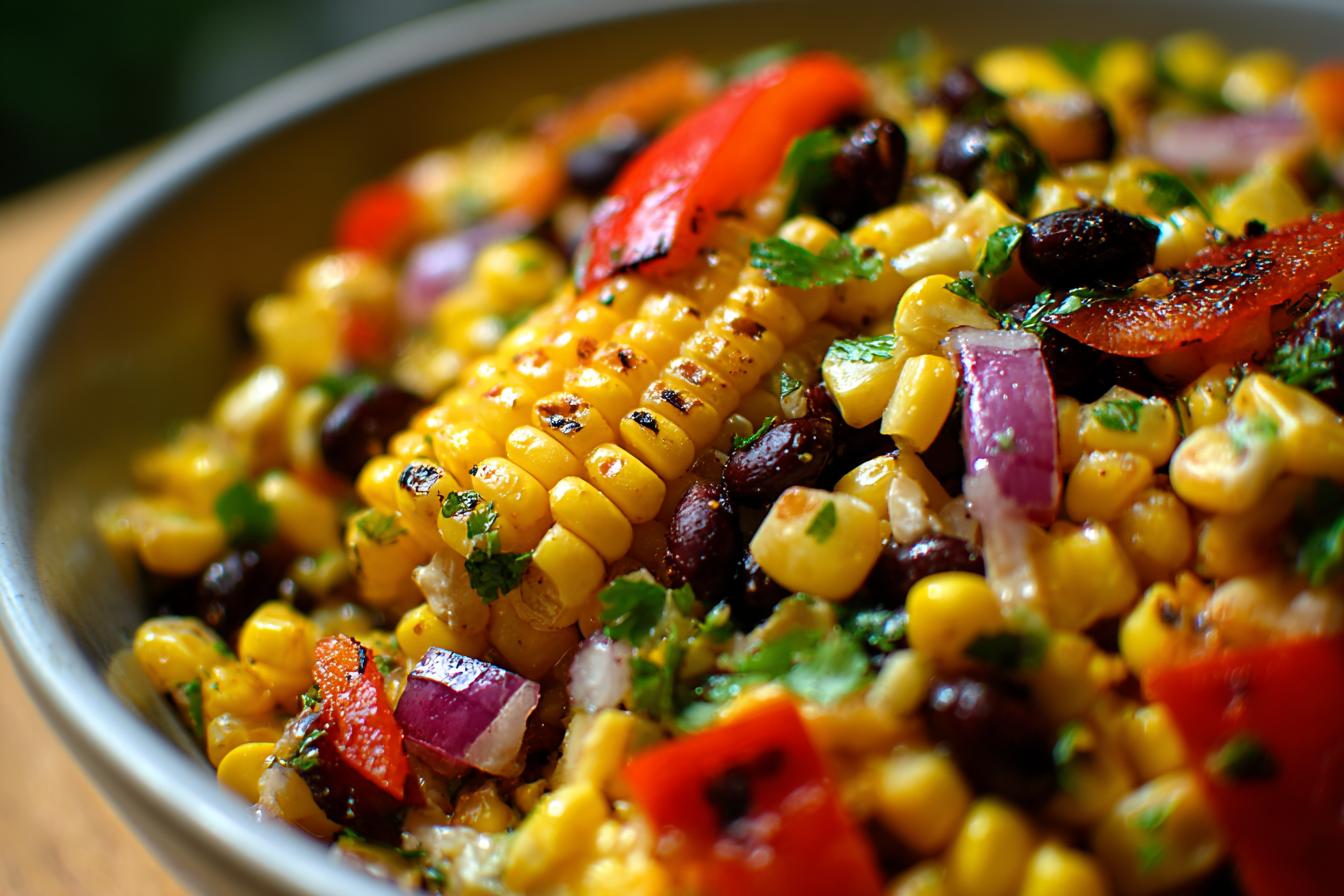 Killer Grilled Corn Cowboy Caviar in 4 simple steps - memorecipes