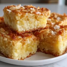 Easy Pineapple Coconut Squares - 1 Irresistible Tropical Dessert - memorecipes