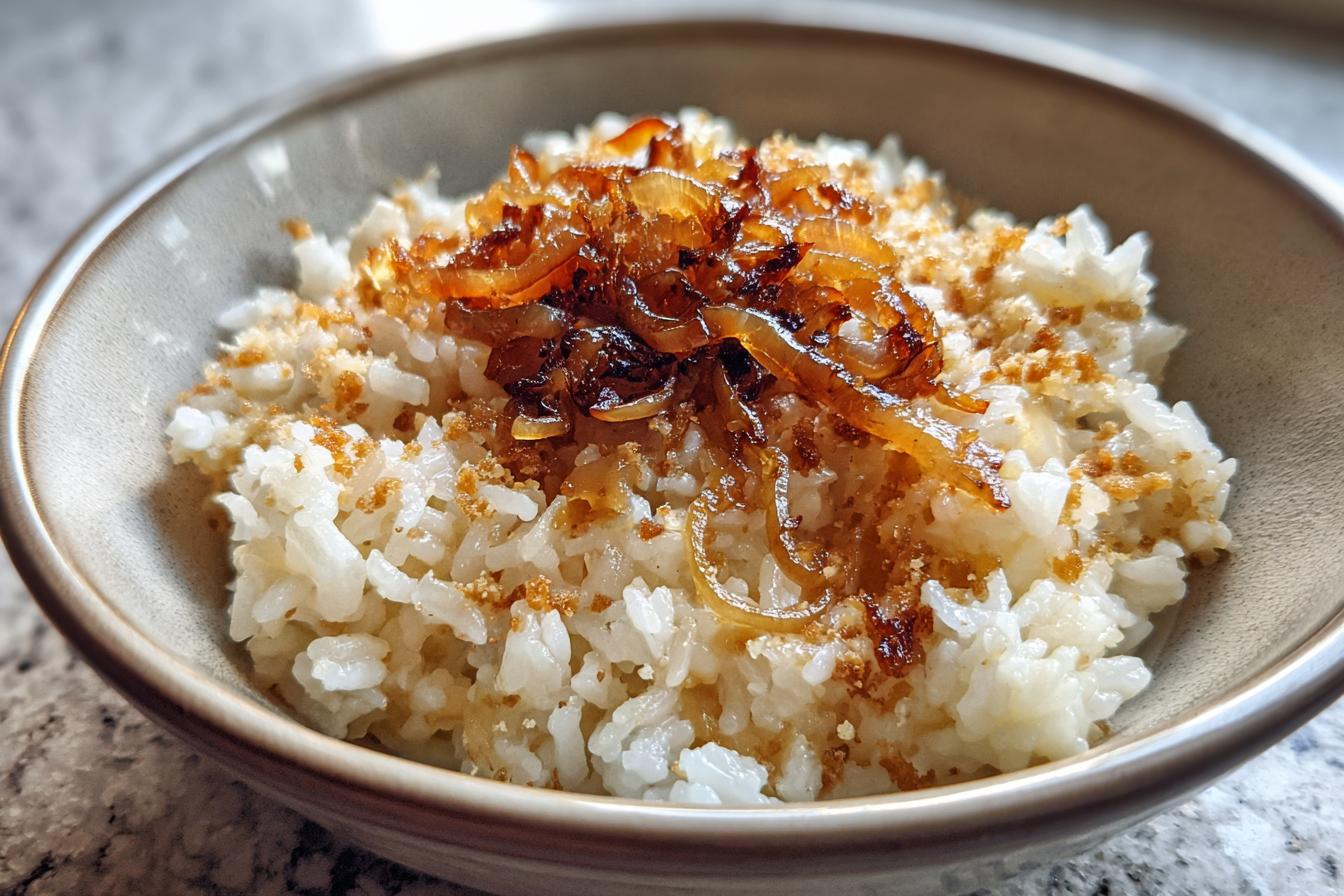 Amazing French Onion Butter Rice: 1 Dish Delight - memorecipes