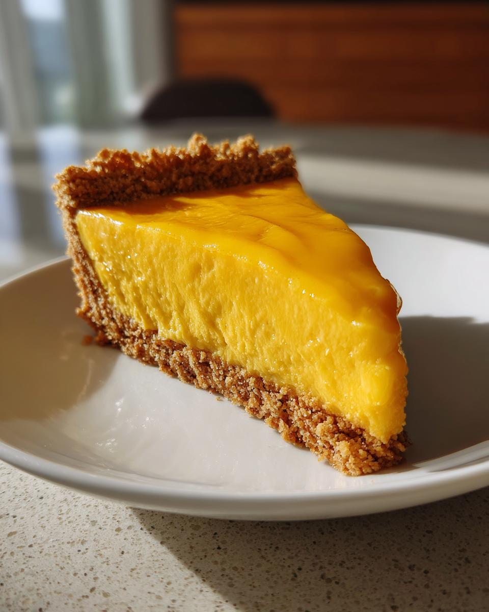 Cold Mango Pie: 4 Hours Chill - memorecipes