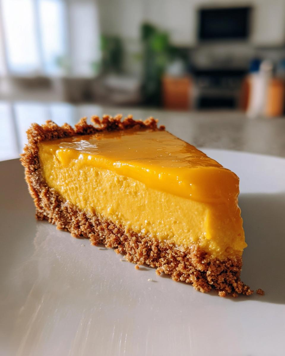 Cold Mango Pie: 4 Hours Chill - memorecipes