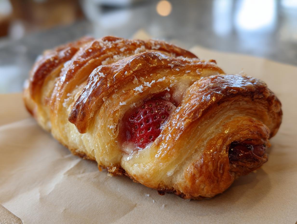 Amazing Strawberry Cream Cheese Danish Braids in 25 mins - memorecipes