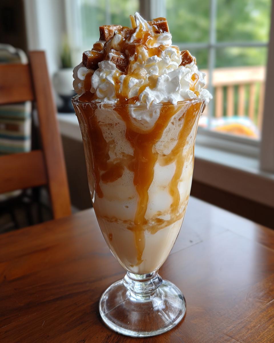 Perfect Salted Caramel Chunky Milkshake Treat - memorecipes