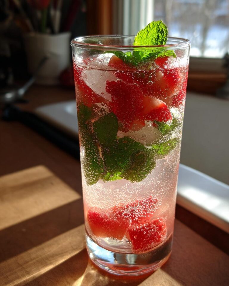 Stunning 10-min Strawberry Grapefruit Mint Spring Sodas - memorecipes