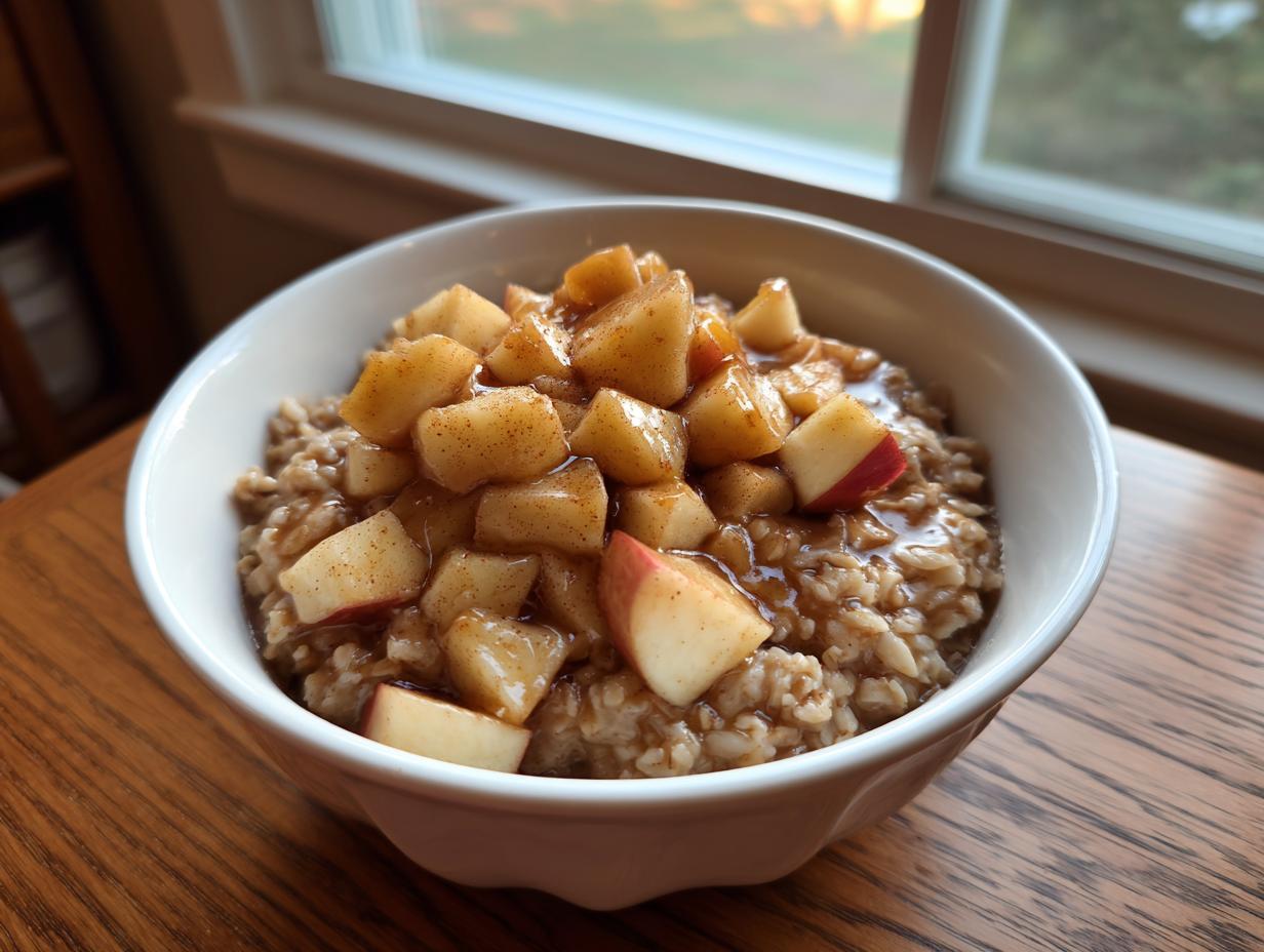 Apple Pie Breakfast Bowl: 15 Min Magic - memorecipes