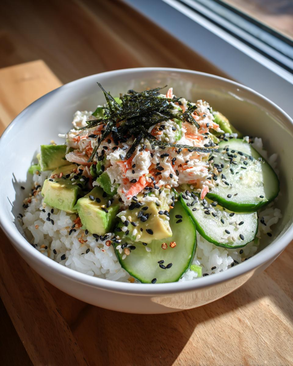 Amazing 2 California Roll Sushi Bowls Now - memorecipes