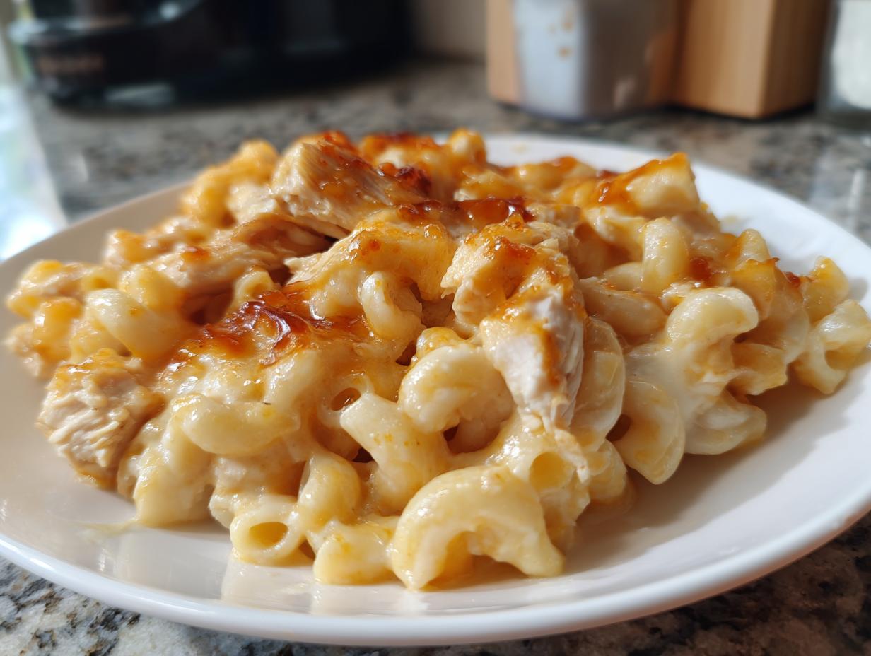 Amazing 1 Creamy Honey Pepper Chicken Mac And Cheese Delight - memorecipes