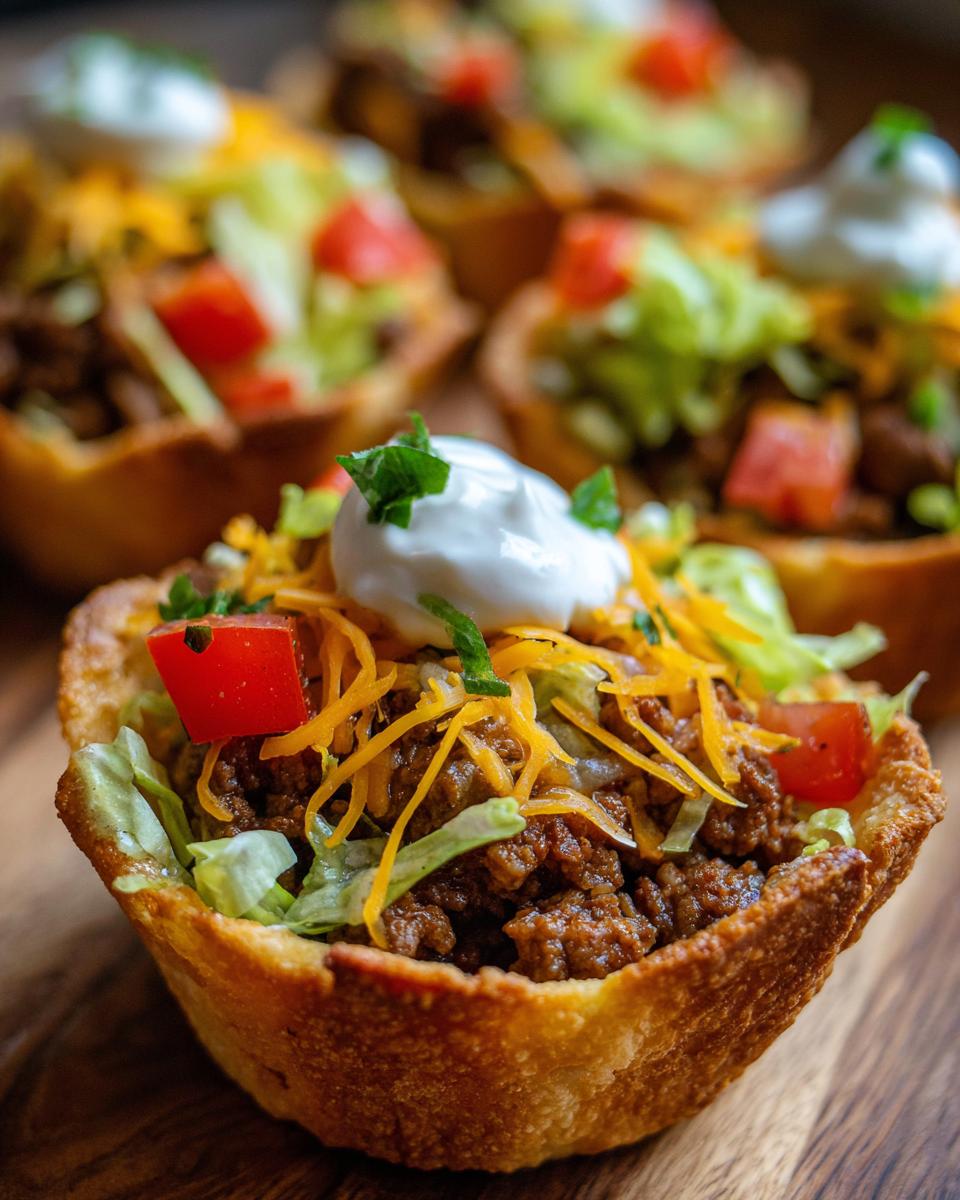 6 Amazing Easy Taco Salad Cups Now - memorecipes