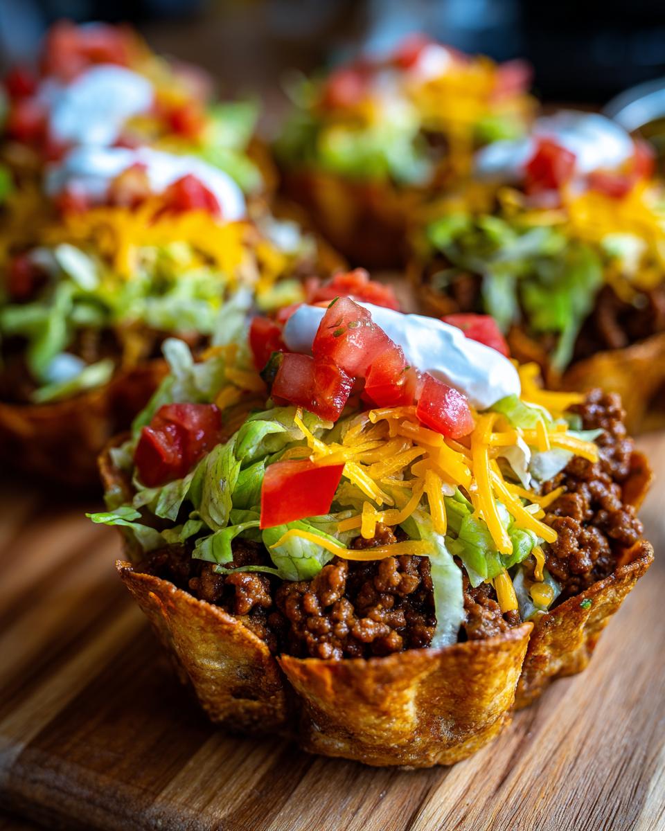 6 Amazing Easy Taco Salad Cups Now - memorecipes
