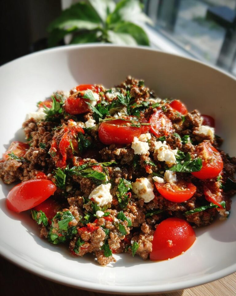 Amazing 25-Min Mediterranean Ground Beef Stir Fry - memorecipes