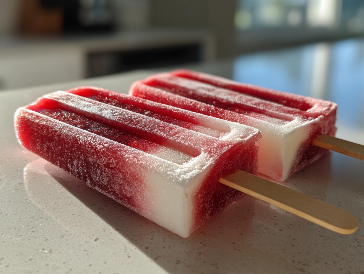 Amazing 95-Calorie Strawberry Breakfast Popsicles - memorecipes