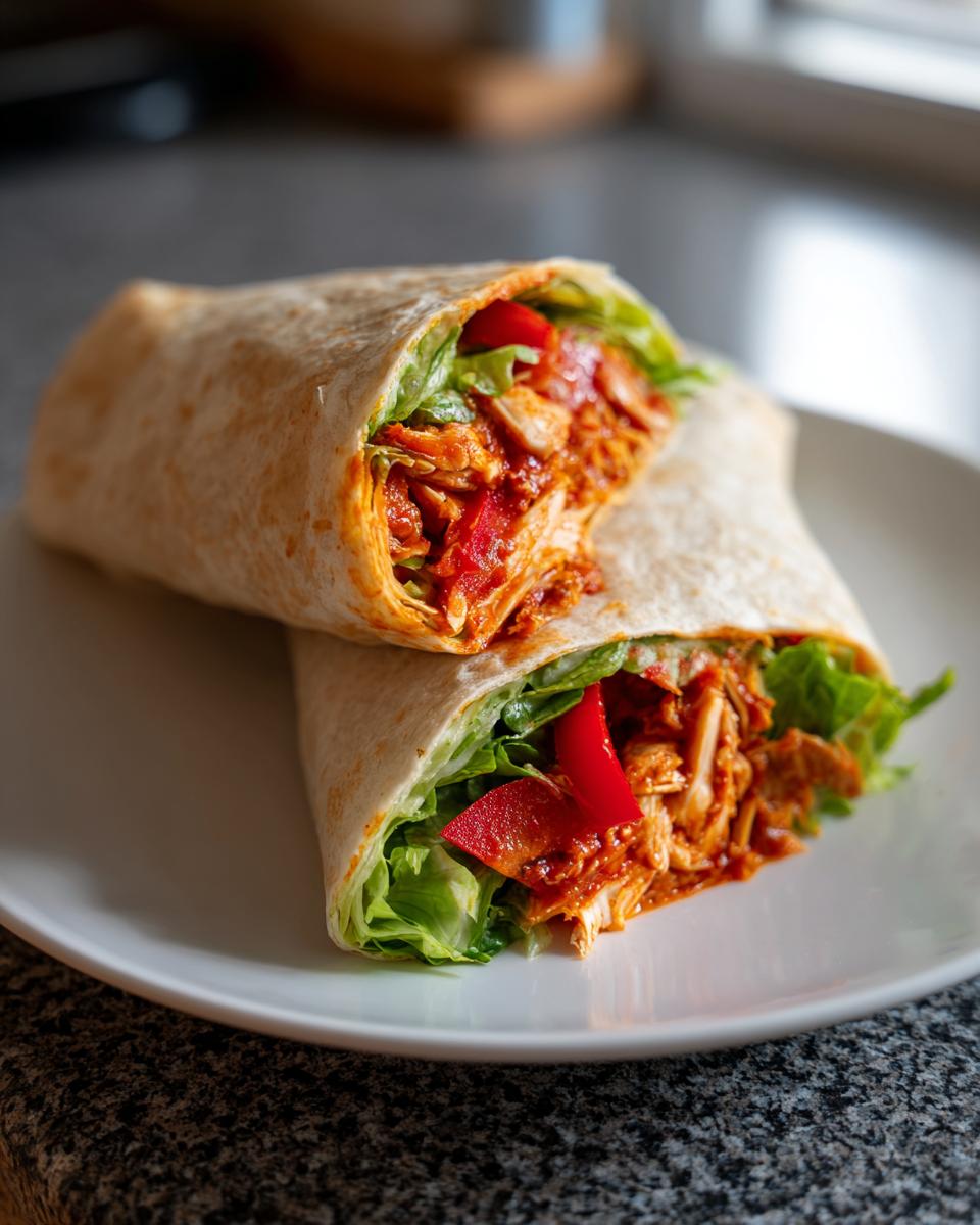 Amazing 25-Minute Sweet Chili Chicken Wraps - memorecipes