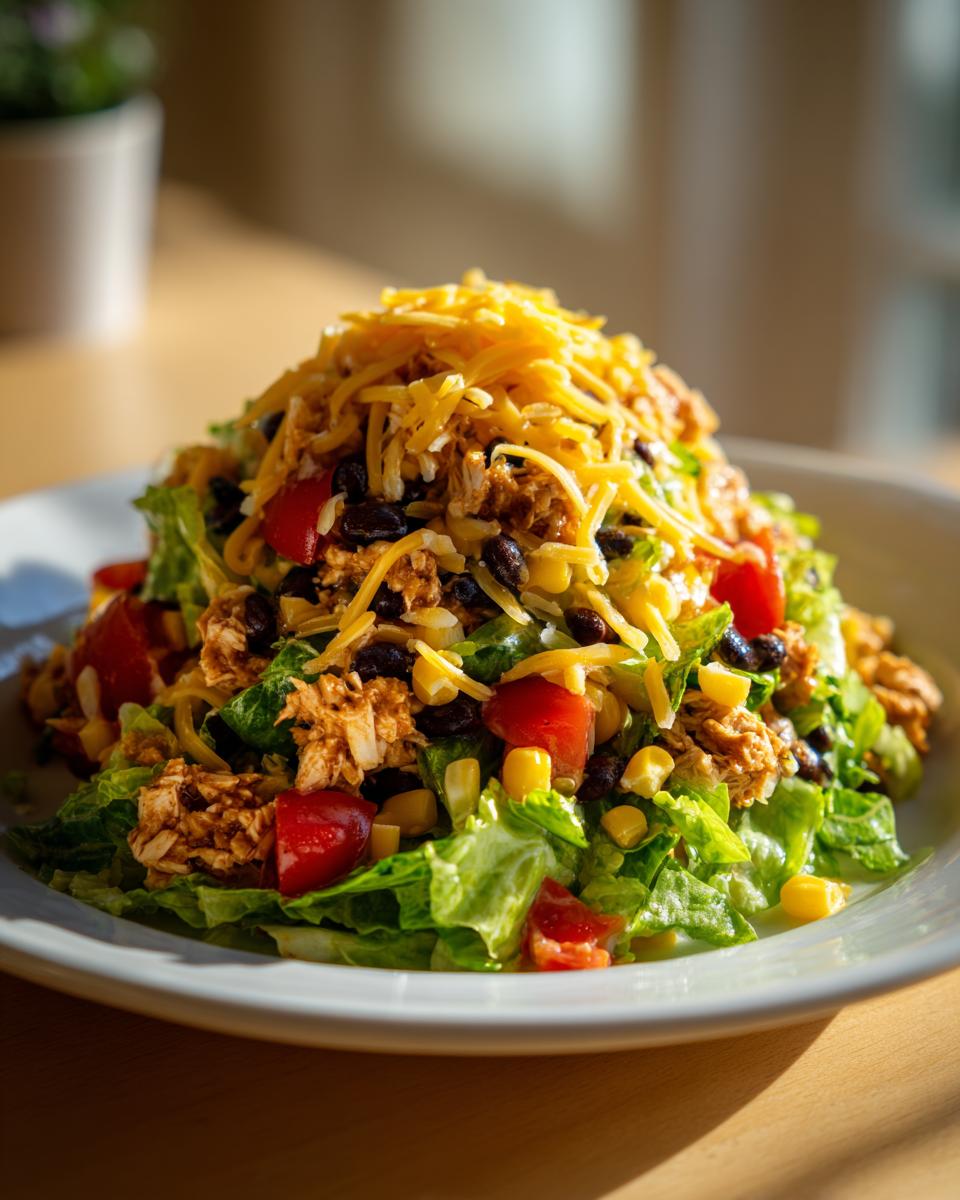 15-Minute Tex Mex Chopped Chicken Salad Triumph - memorecipes