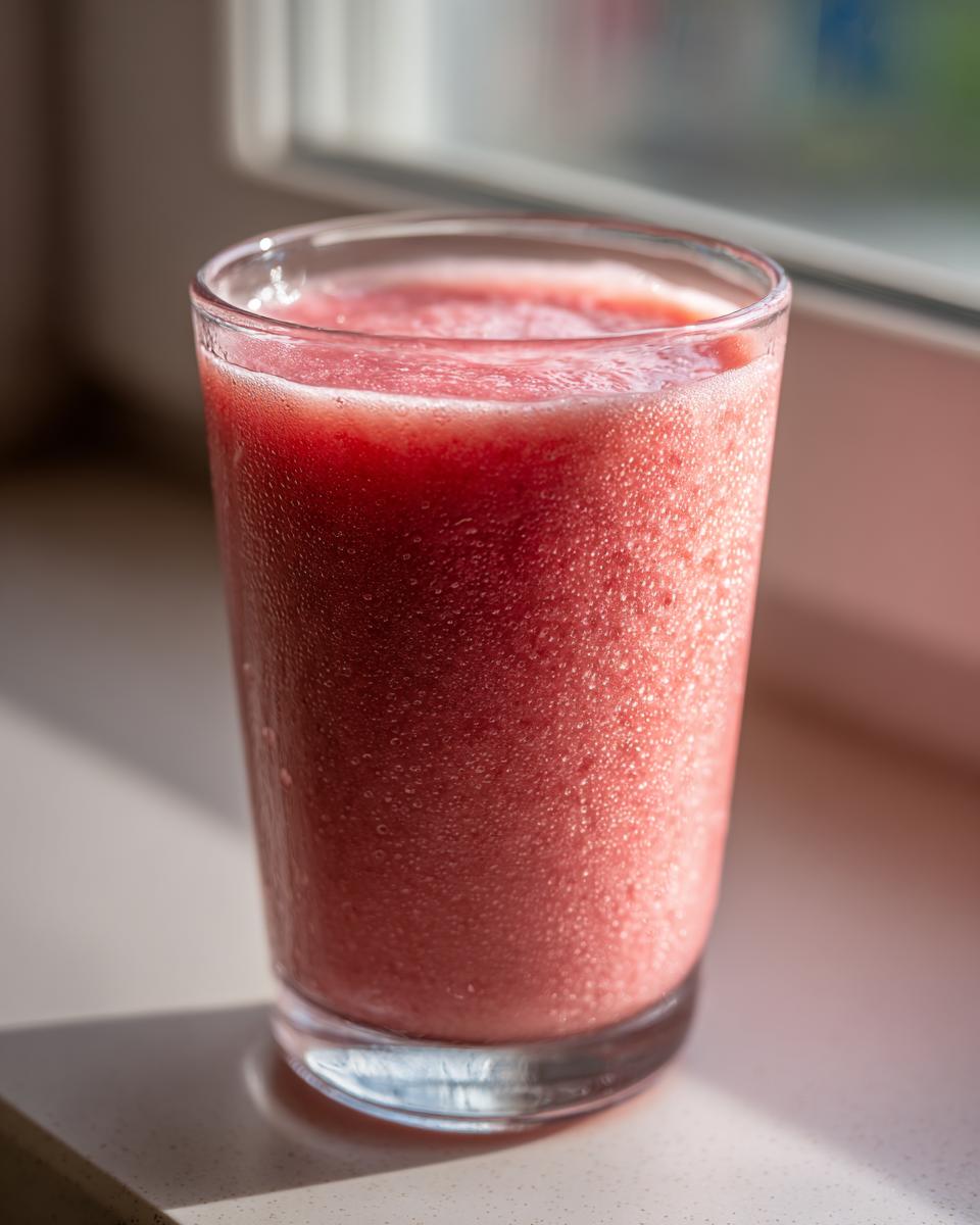 5-Minute Watermelon Strawberry Smoothie Bliss - memorecipes