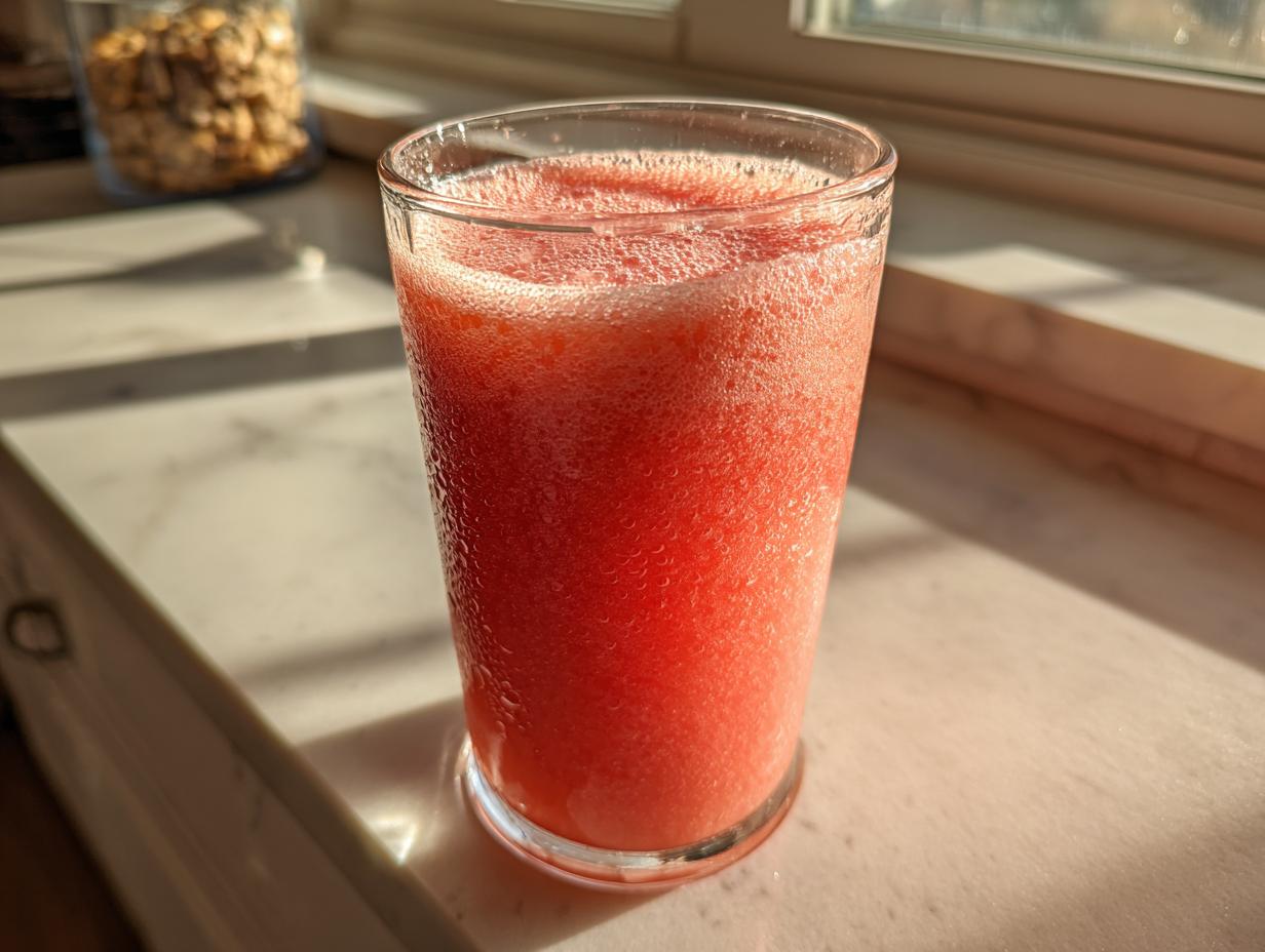 5-Minute Watermelon Strawberry Smoothie Bliss - memorecipes